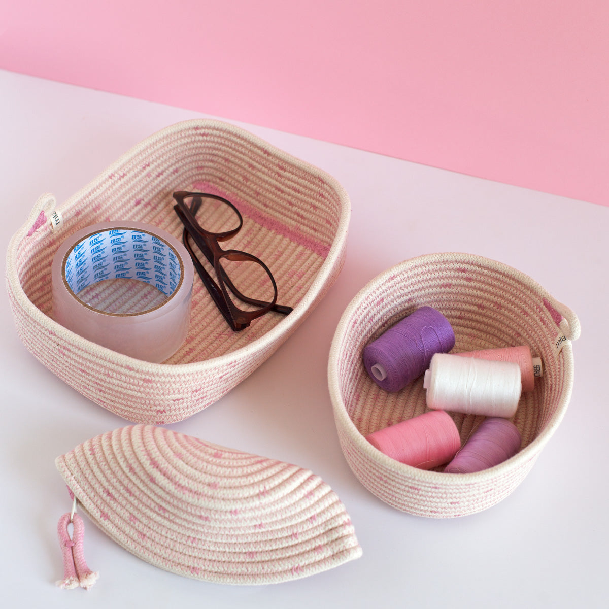 Essential Oval Basket - Sprinkles – Mia Mélange